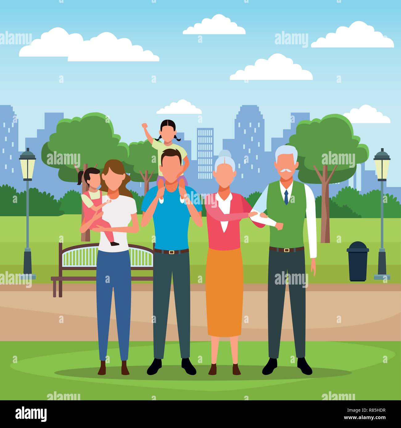 Family people cartoon Stock Vector Image & Art - Alamy