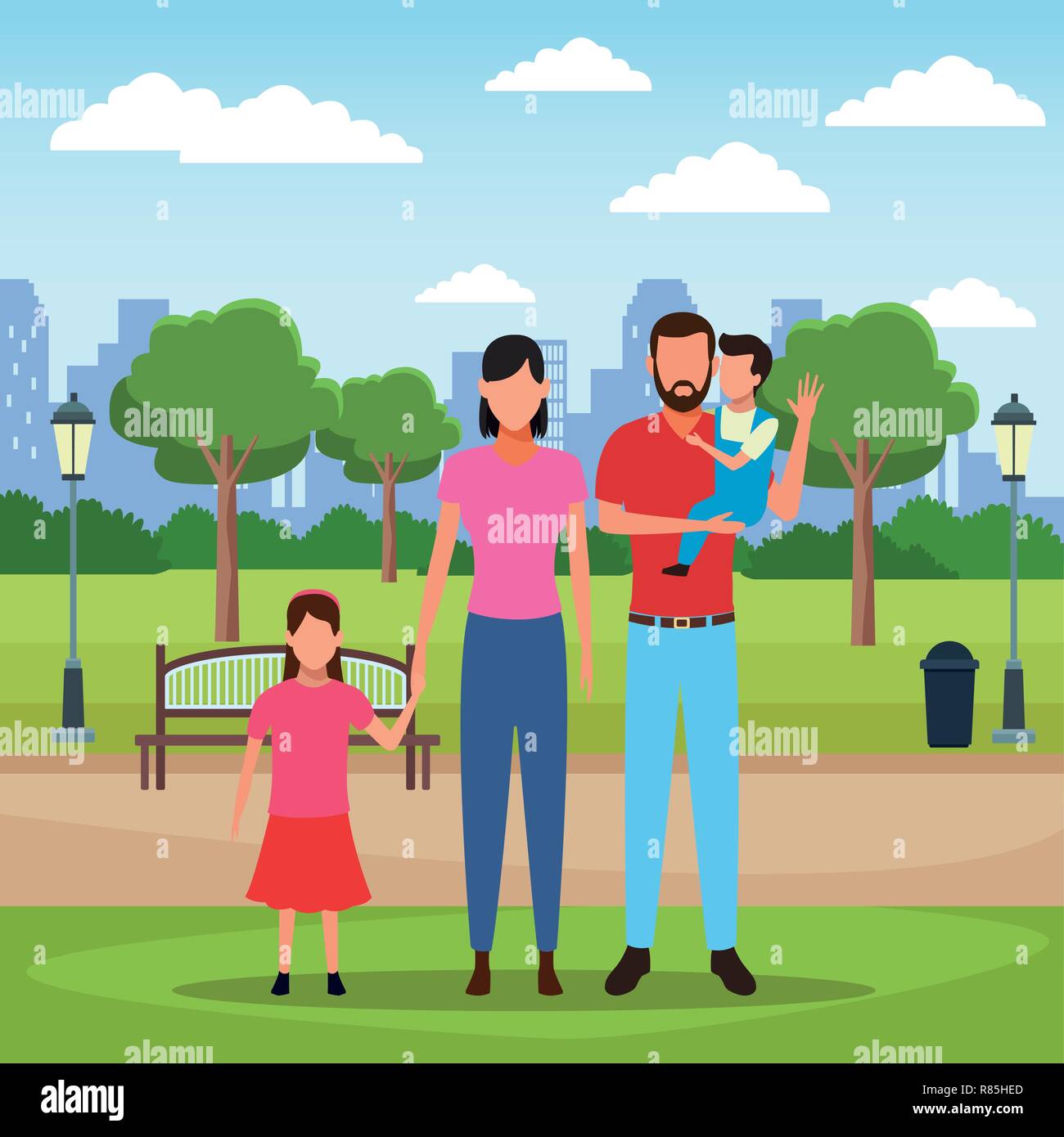 Family people cartoon Stock Vector Image & Art - Alamy