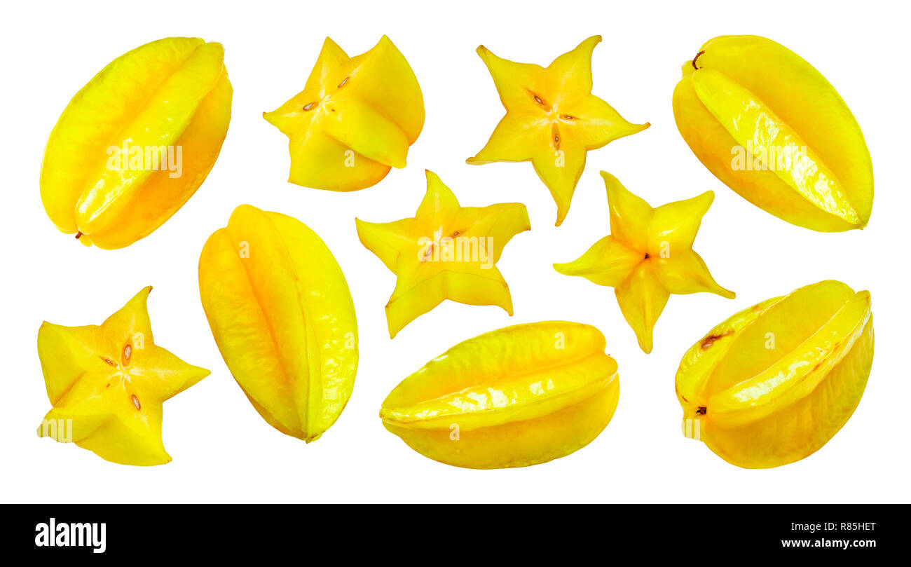Yellow star fruit hi-res stock photography and images - Alamy