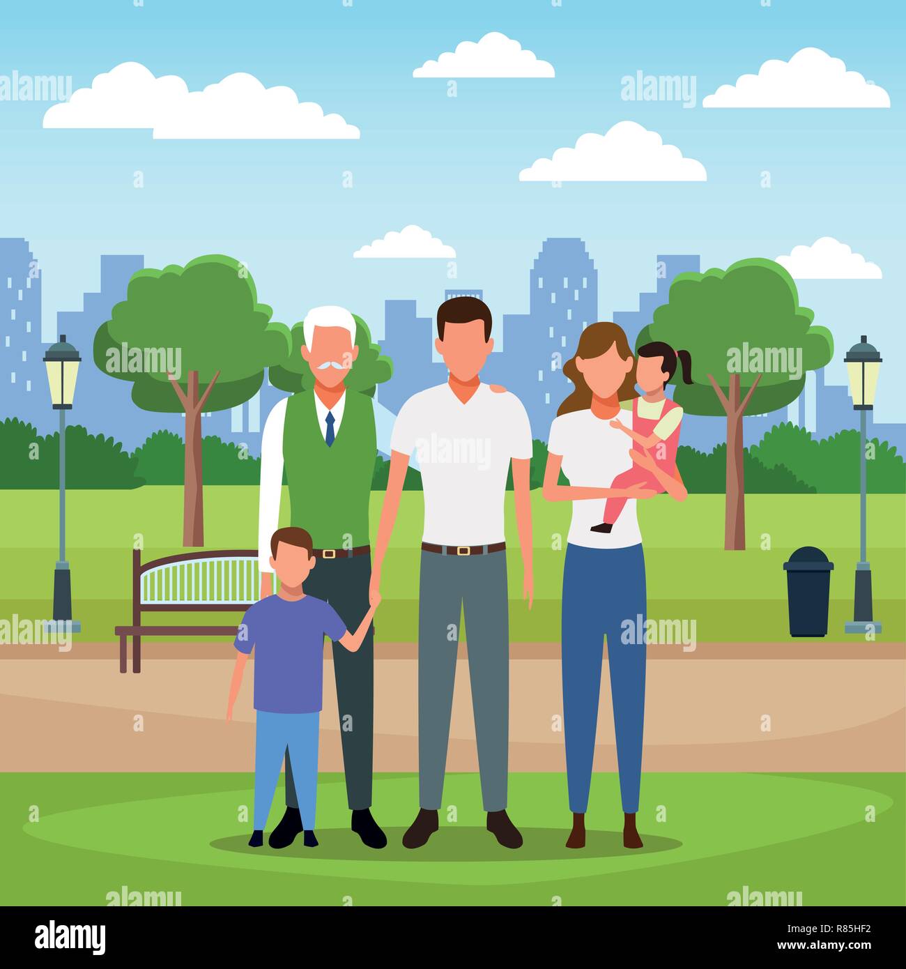 Family people cartoon Stock Vector Image & Art - Alamy