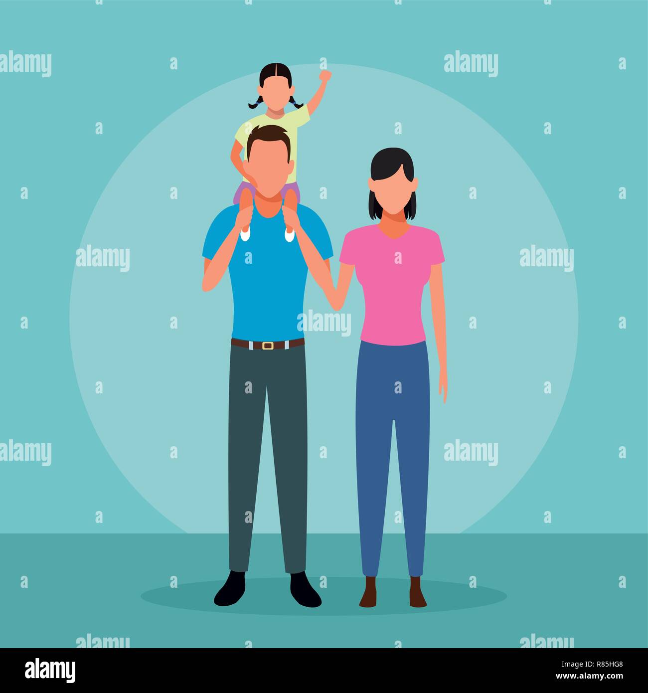 Family people cartoon Stock Vector Image & Art - Alamy