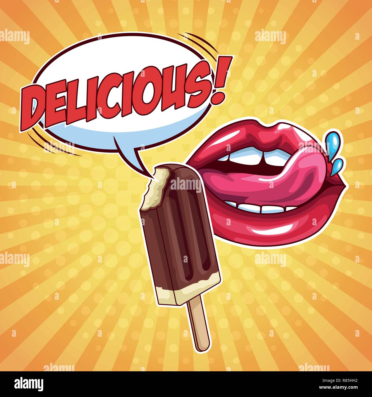 Pop art cartoon Stock Vector Image & Art - Alamy