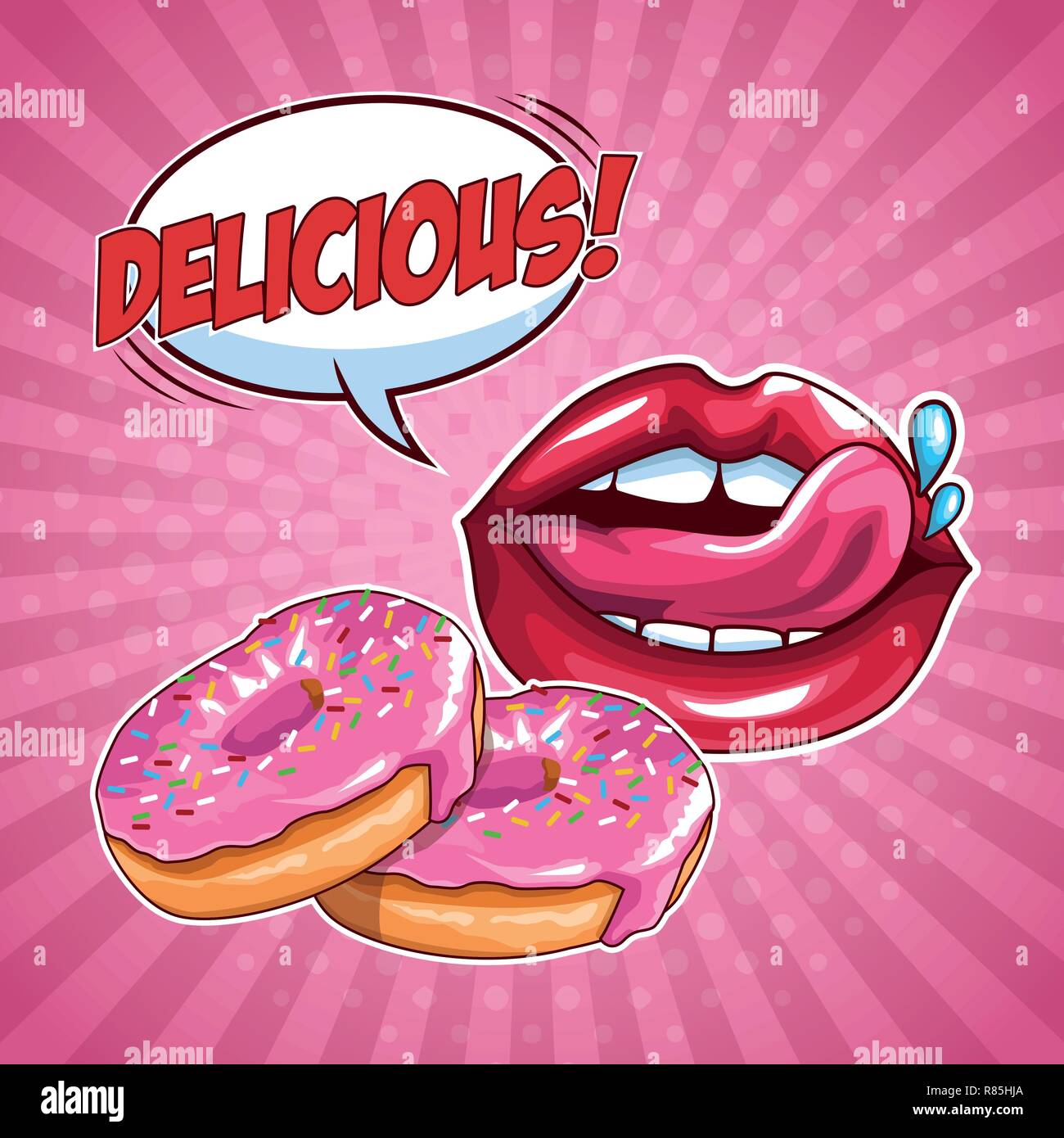 Pop art cartoon Stock Vector Image & Art - Alamy