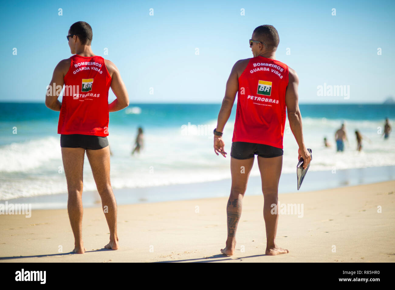 Brazilian lifeguards hi-res stock photography and images - Alamy