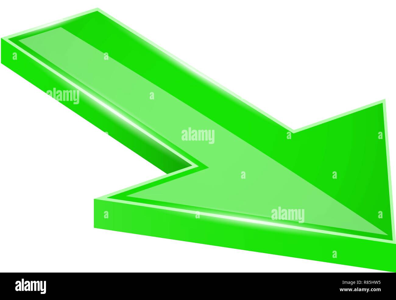 Icon moving straight Stock Vector Images - Alamy