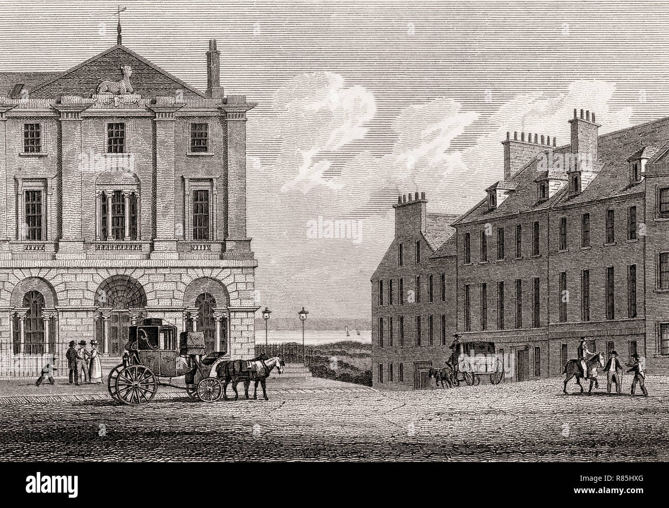 Charlotte street edinburgh hi-res stock photography and images - Alamy