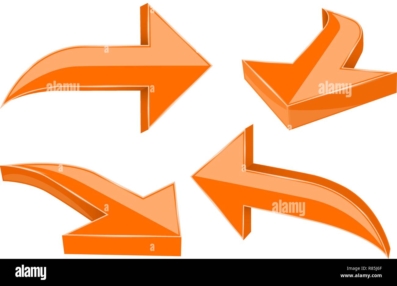 Back arrow Stock Vector Images - Alamy