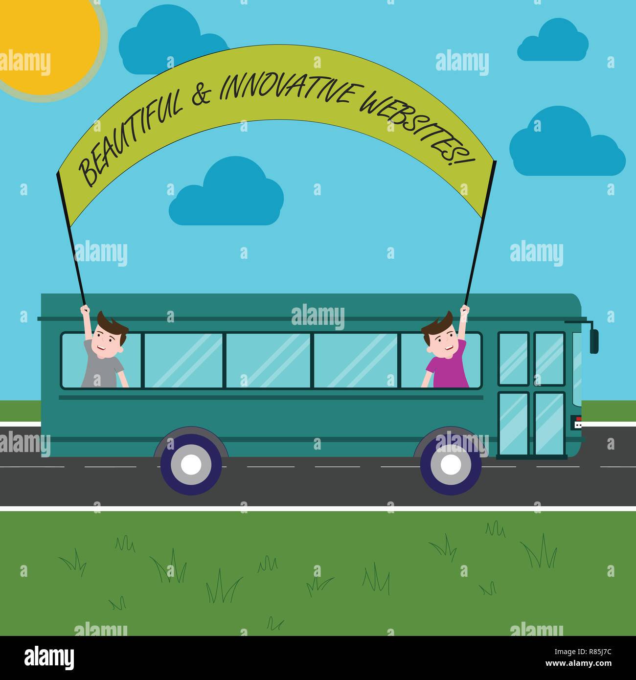 Out Of Service Sign Bus Stock Photos & Out Of Service Sign Bus Stock ...