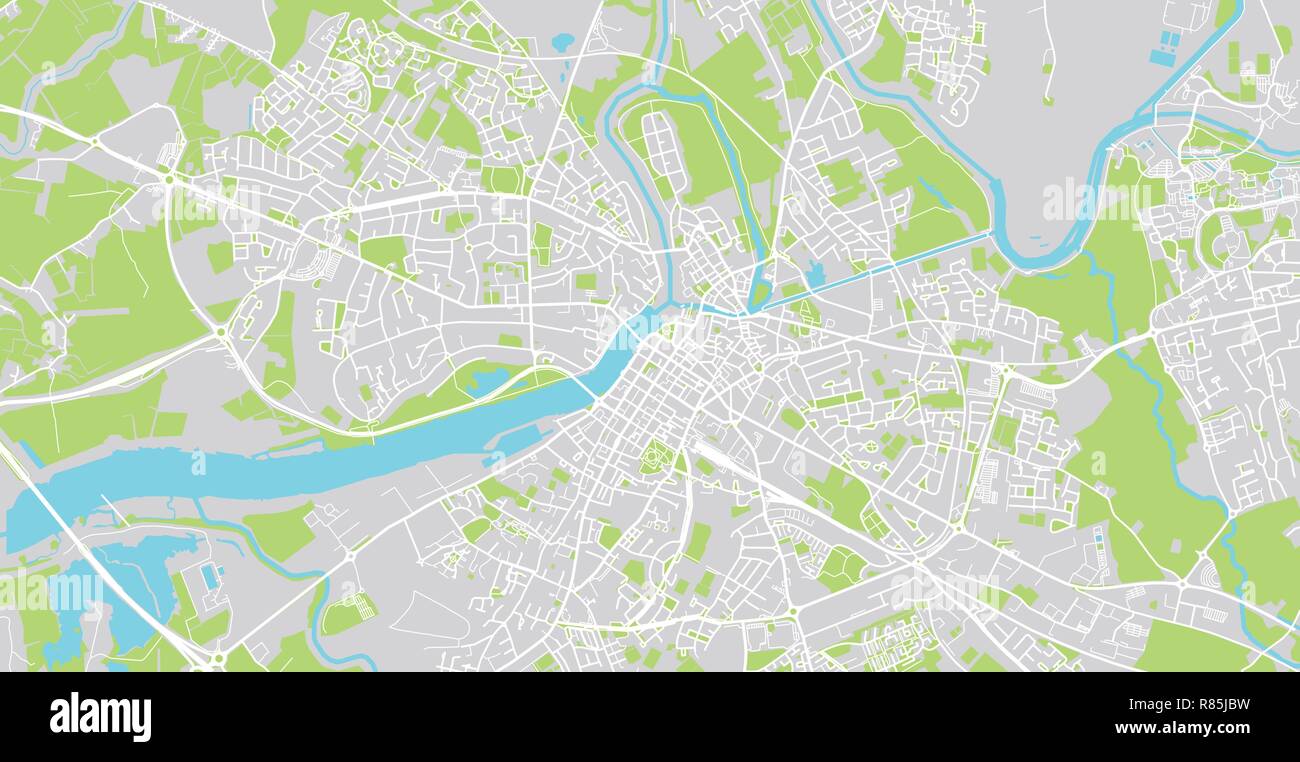 Limerick map hi-res stock photography and images - Alamy