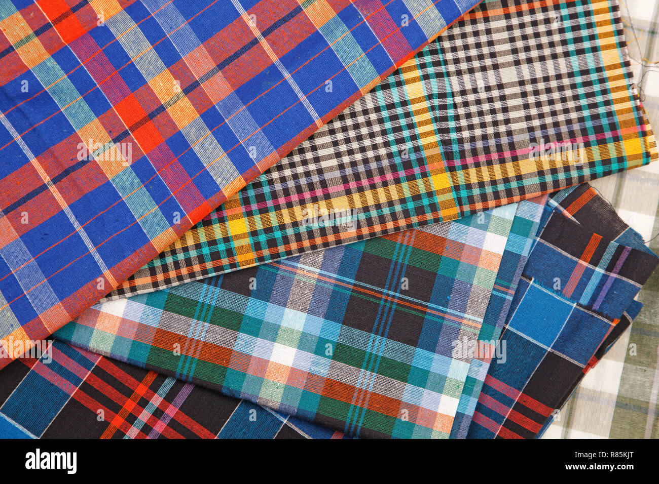 colorful checkered texture background Stock Photo - Alamy
