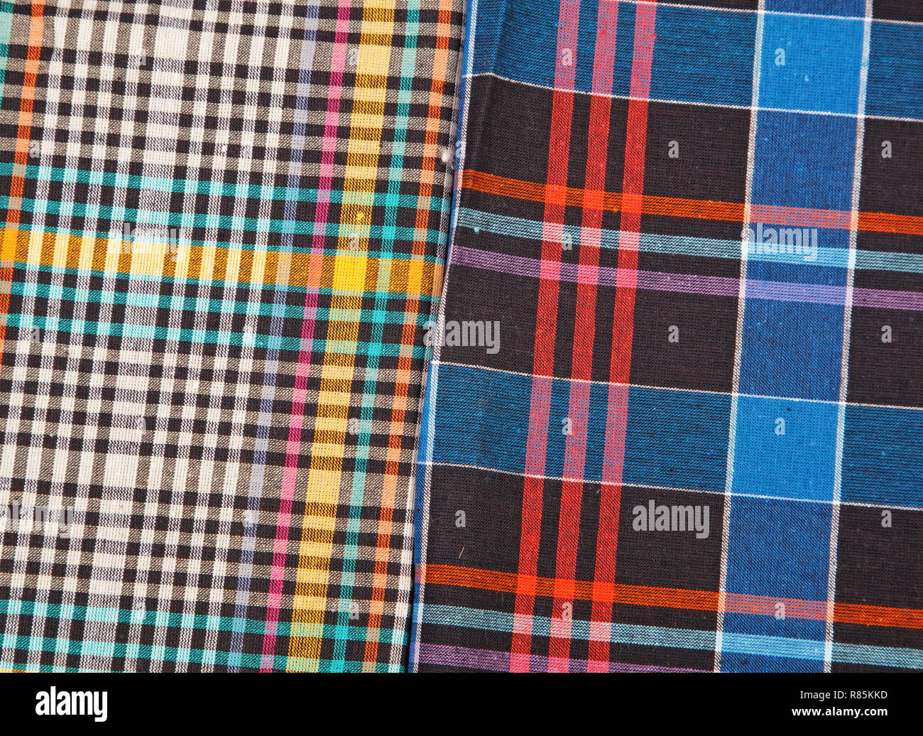 colorful checkered texture background Stock Photo - Alamy