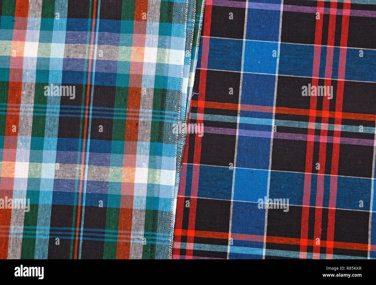 colorful checkered texture background Stock Photo - Alamy
