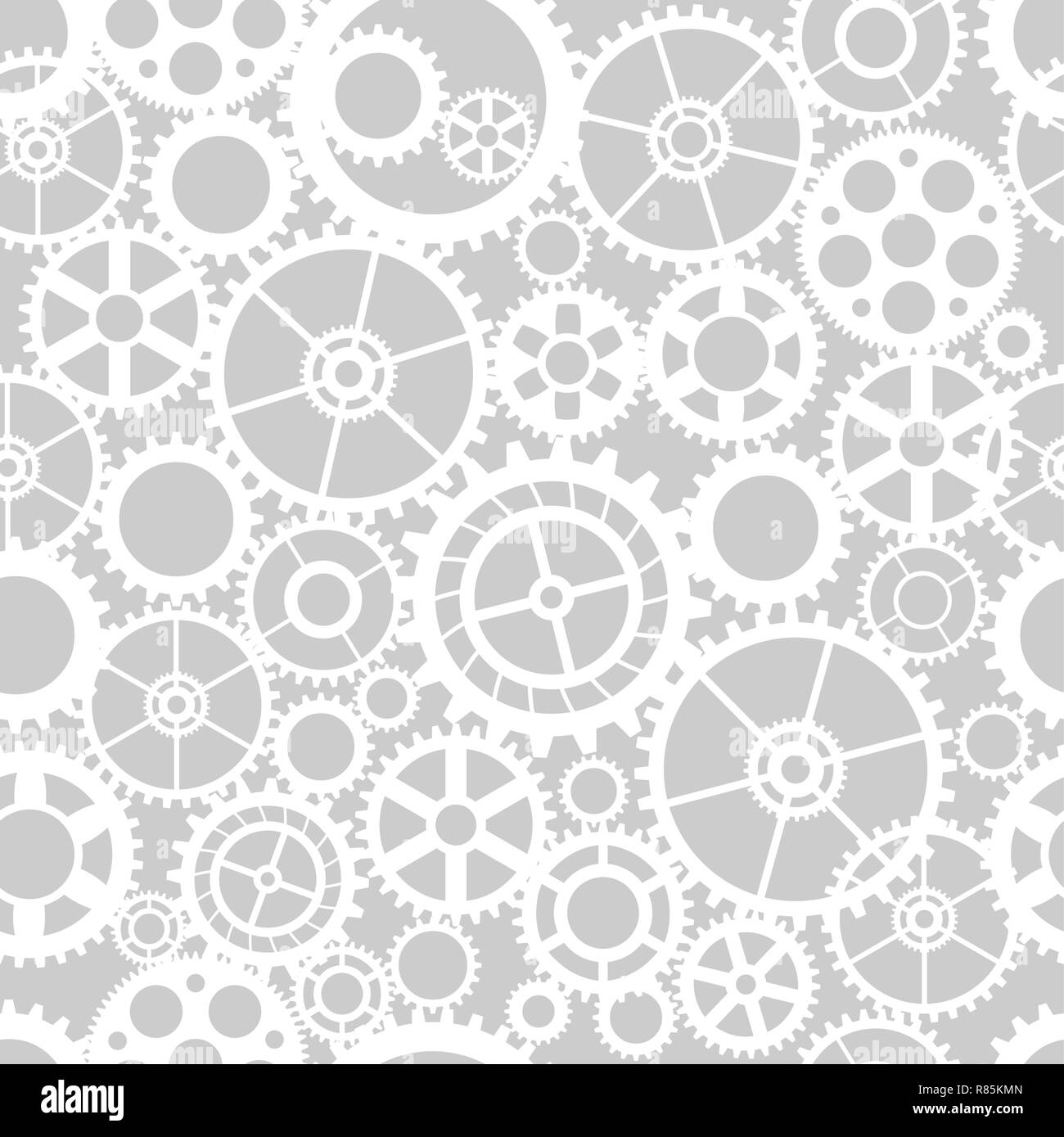 Cog pattern Black and White Stock Photos & Images - Alamy