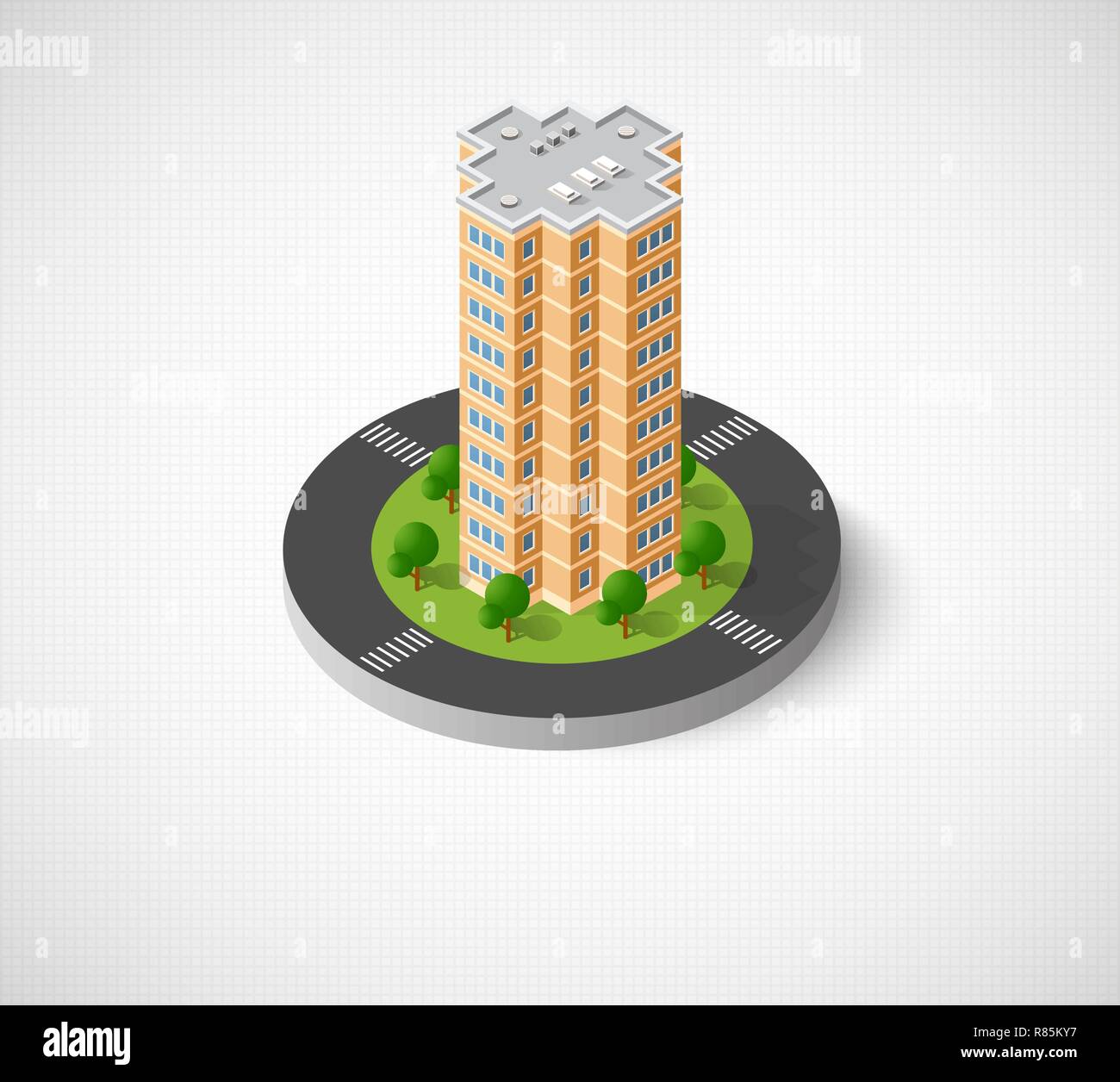 Window perspective city Stock Vector Images - Alamy