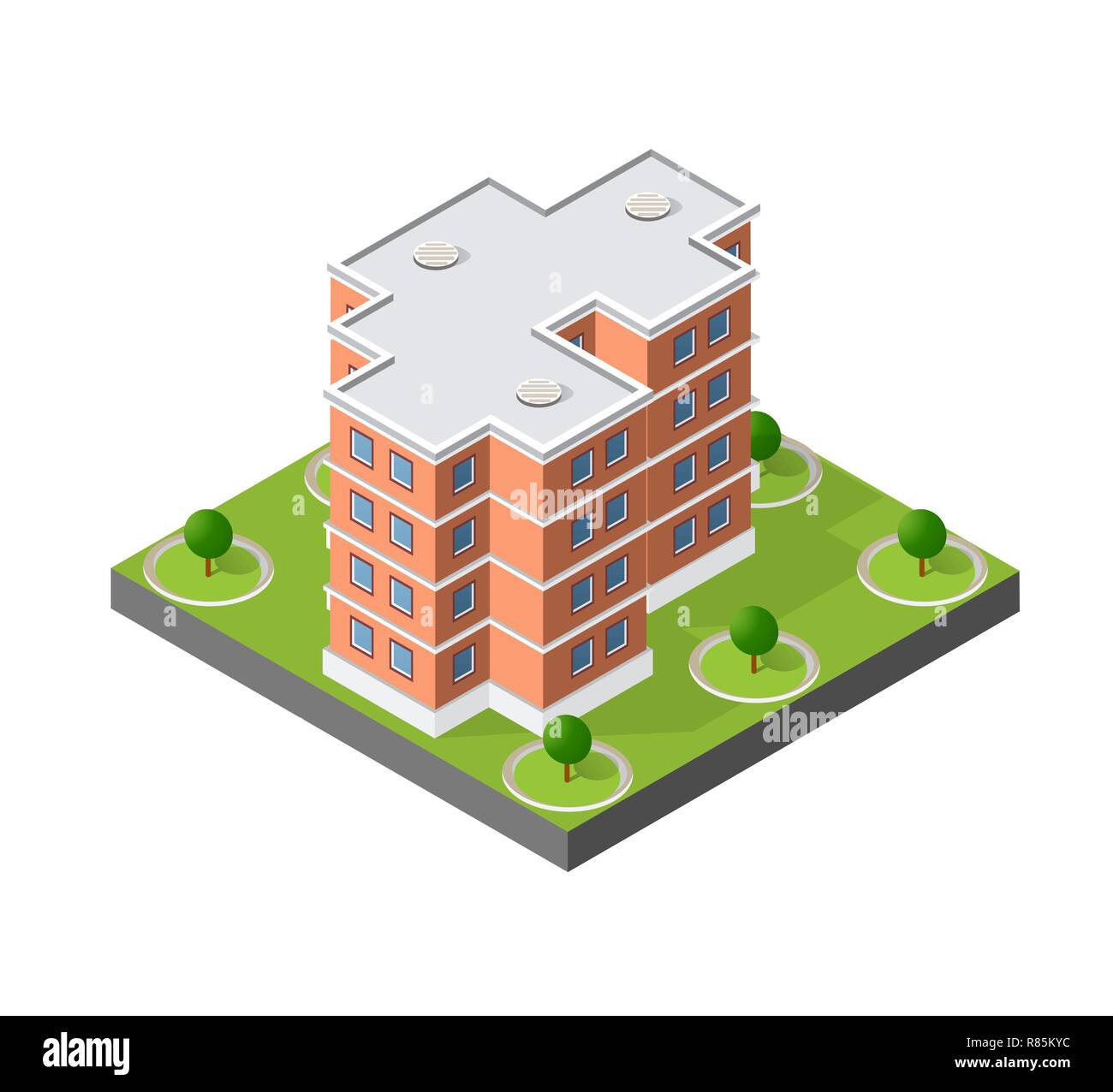 Window perspective city Stock Vector Images - Alamy