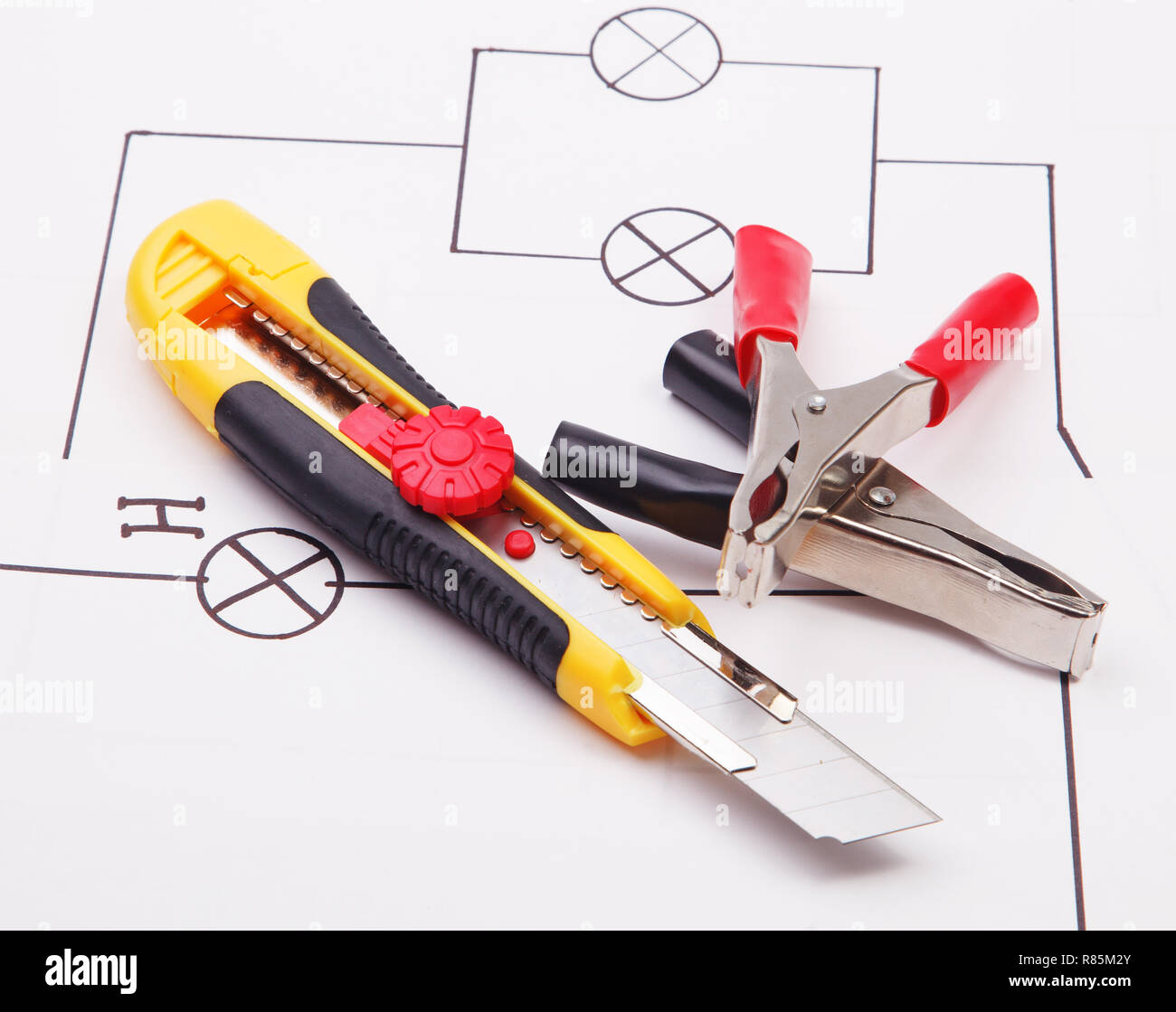 Assembly knife and Stock Photo - Alamy