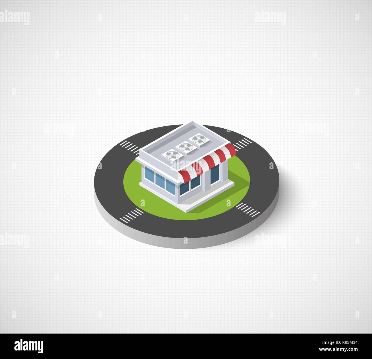 3d render city Stock Vector Images - Alamy