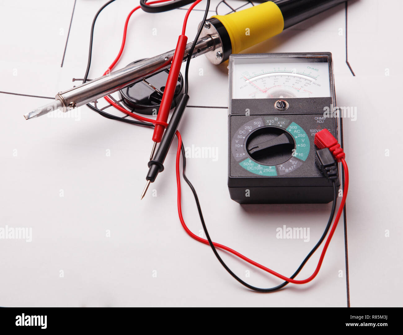 Electrical conductivity meter hi-res stock photography and images - Alamy