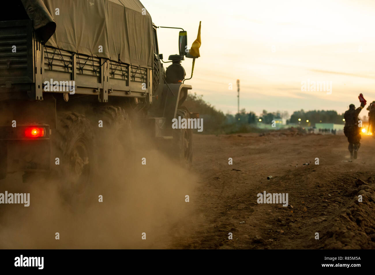 Army soldiers during the military operation. war, army, technology and ...