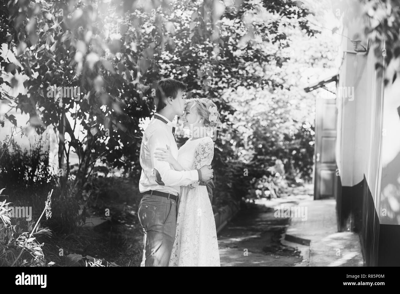 Happy couple in love Stock Photo - Alamy