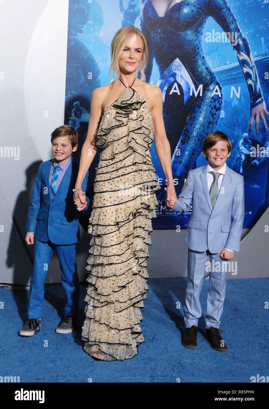 Los Angeles, USA. 12th Dec 2018. Actress Nicole Kidman and actors ...