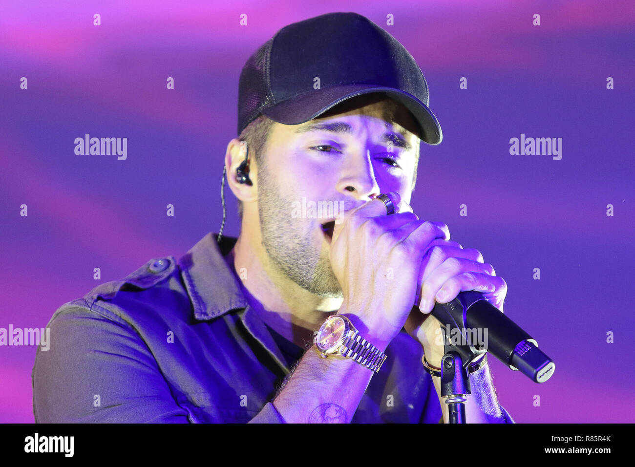 Jake Miller performs live on stage at the 'Sony Lost in Music' concert ...