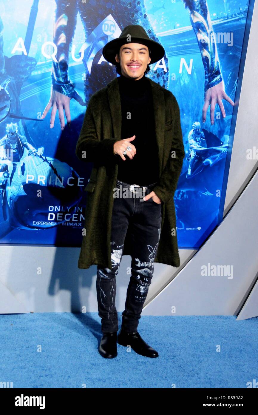 Los Angeles, USA. 12th Dec 2018. Actor Ryan Potter attends the Premiere ...
