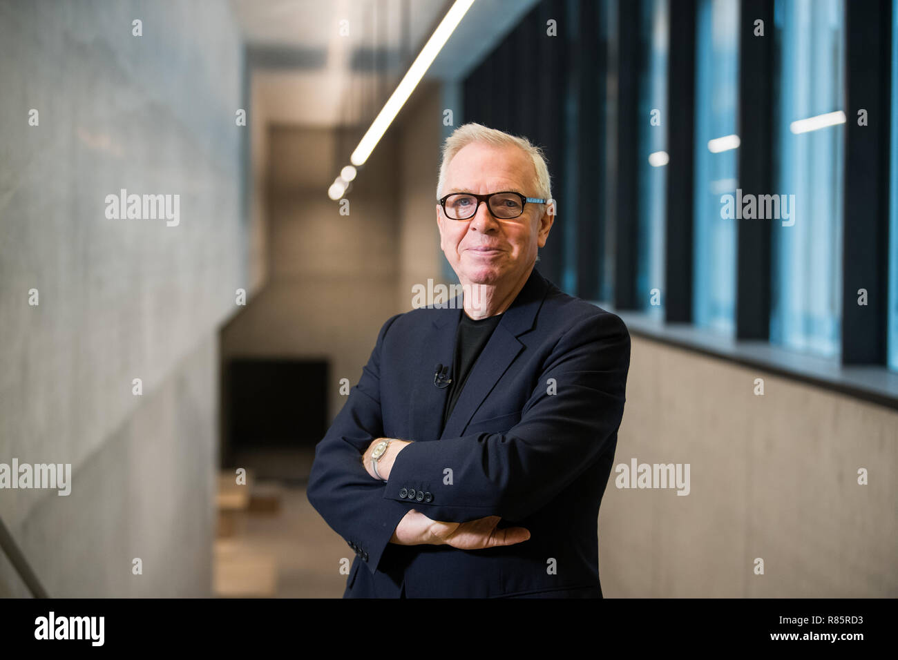 Berlin, Germany. 13th Dec, 2018. Architect David Chipperfield is ...