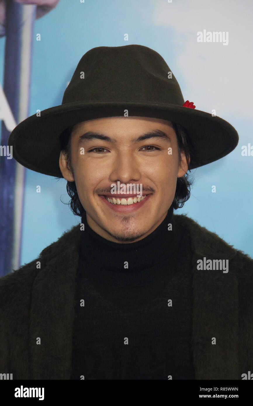 Ryan Potter 12/12/2018 “Aquaman” Premiere held at the TCL Chinese ...