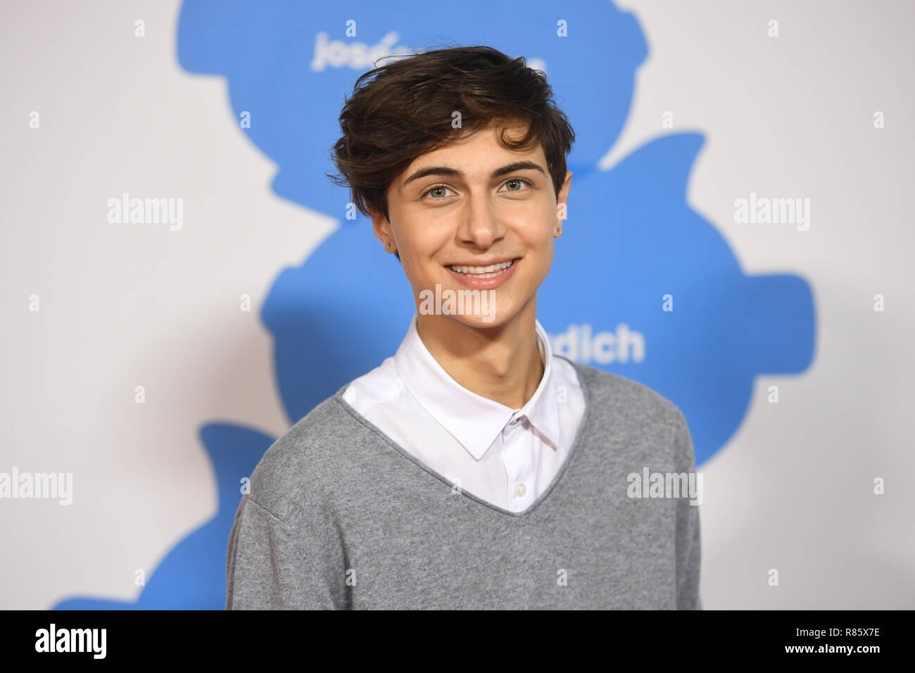 12 December 2018, Bavaria, München: Lukas Rieger, singer, at the 24th ...