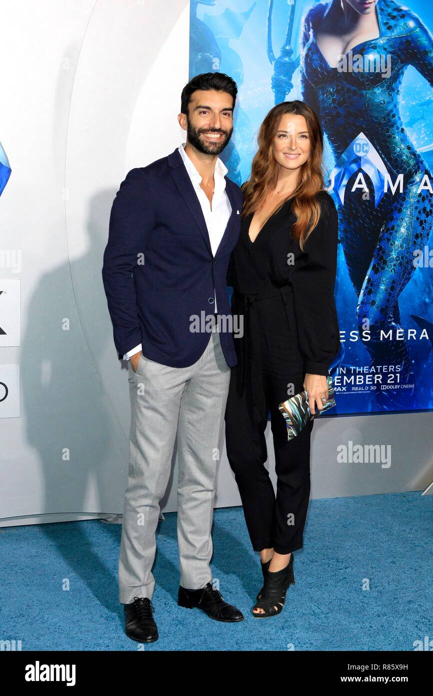 Los Angeles, CA, USA. 12th Dec, 2018. Justin Baldoni, Emily Baldoni at ...