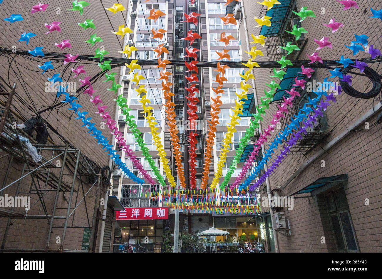 Chengdu, Chengdu, China. 13th Dec, 2018. Chengdu, CHINA-Colorful ...