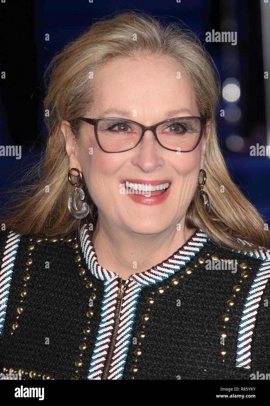 Meryl Streep seen during the Mary Poppins Returns, UK Premiere at the ...