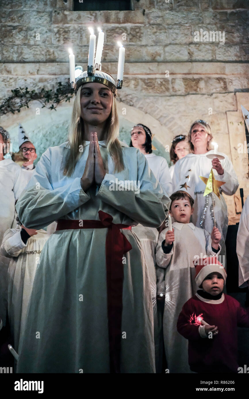 St lucia celebration church hi-res stock photography and images - Alamy