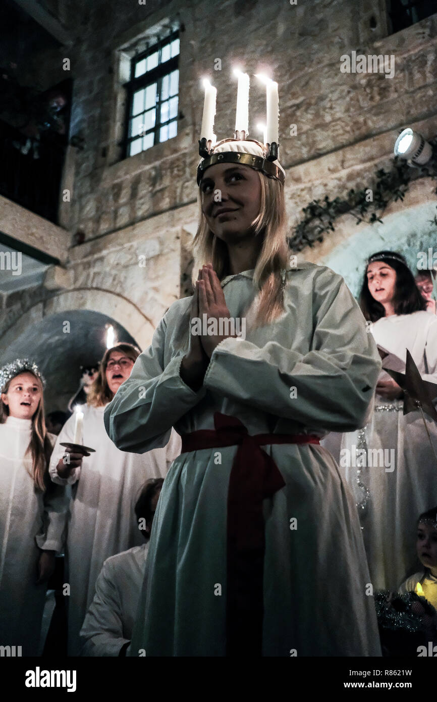Jerusalem, Israel. 13th December, 2018. The Swedish Theological ...