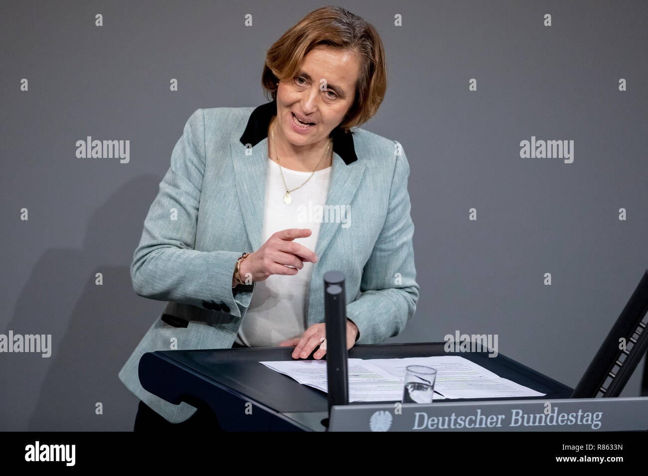 Berlin, Germany. 13th Dec, 2018. Beatrix von Storch, deputy faction ...