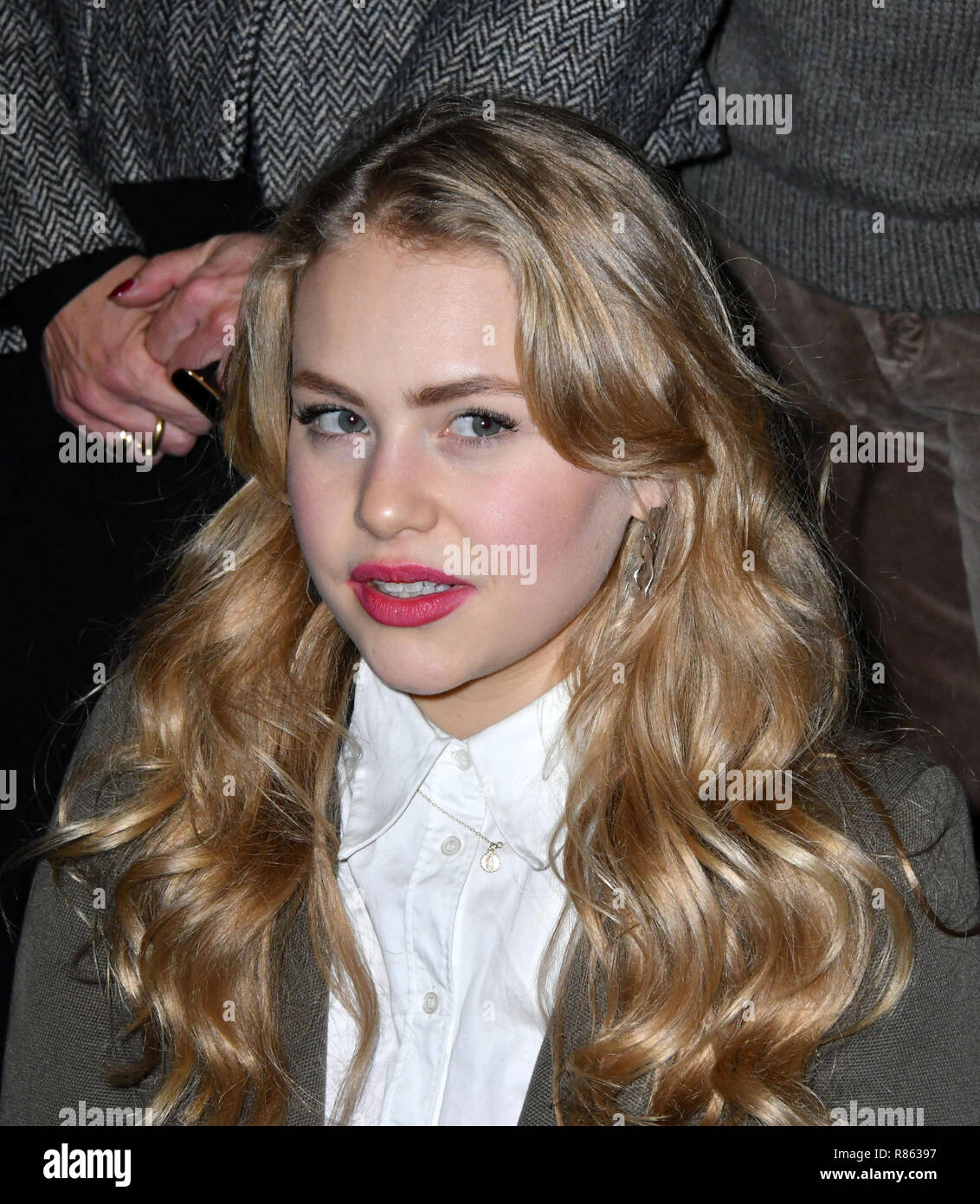 London, UK. 13th Dec 2018. Eve Austin at premiere of BBC adaptation of ...