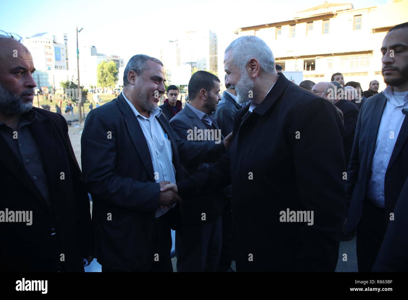 Gaza City, The Gaza Strip, Palestine. 13th Dec, 2018. Ismail Haniyeh ...