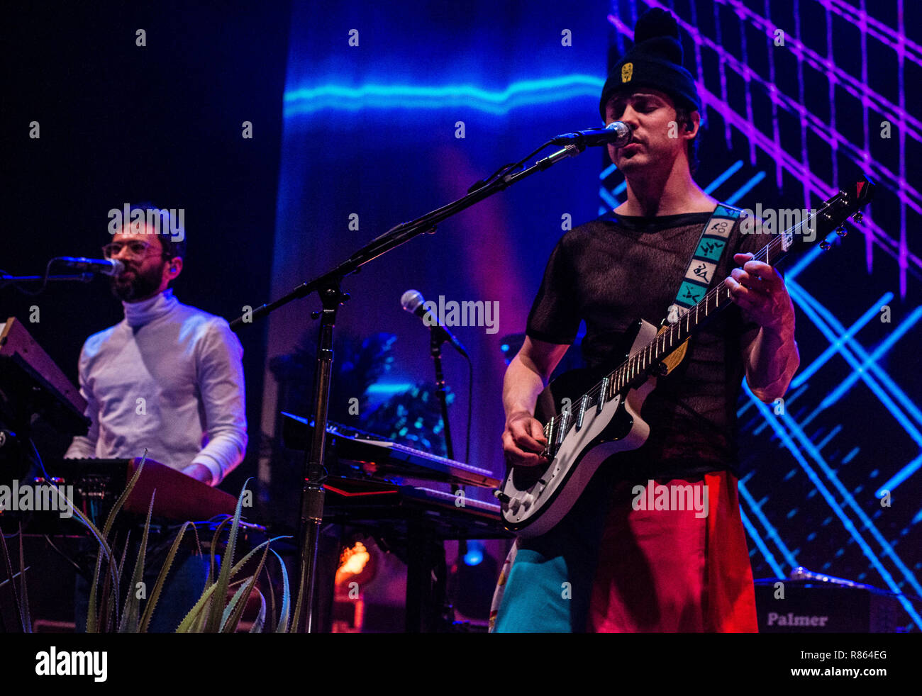 London, England, 13.12.2018. Andrew VanWyngarden, lead singer and ...