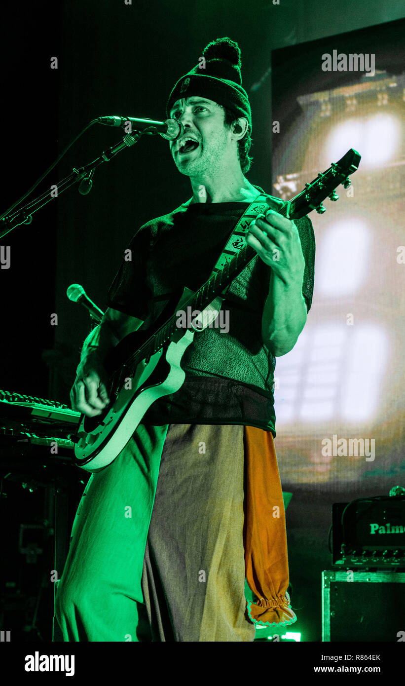 London, England, 13.12.2018. Andrew VanWyngarden, lead singer and ...