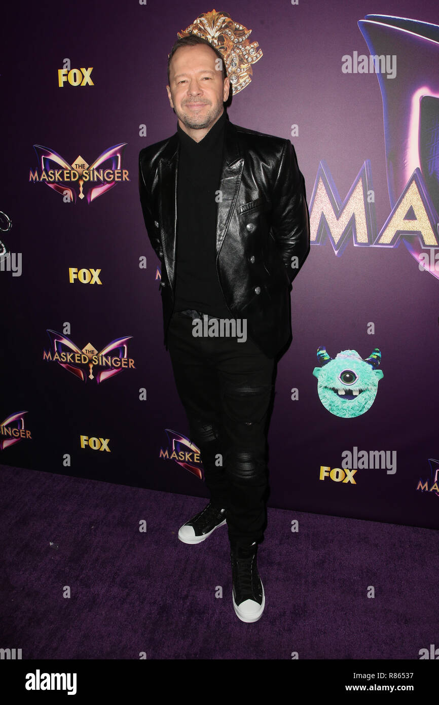 Donnie wahlberg the masked singer hi-res stock photography and images ...
