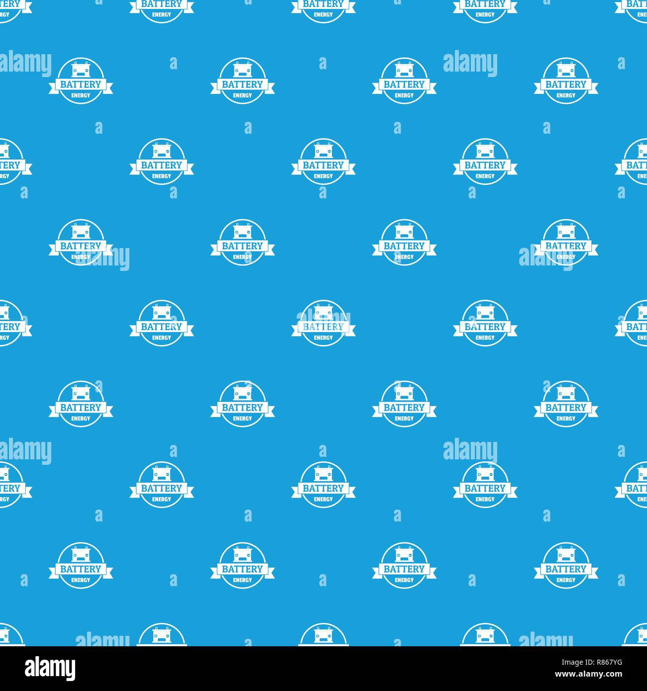 Car battery pattern vector seamless blue Stock Vector Image & Art - Alamy