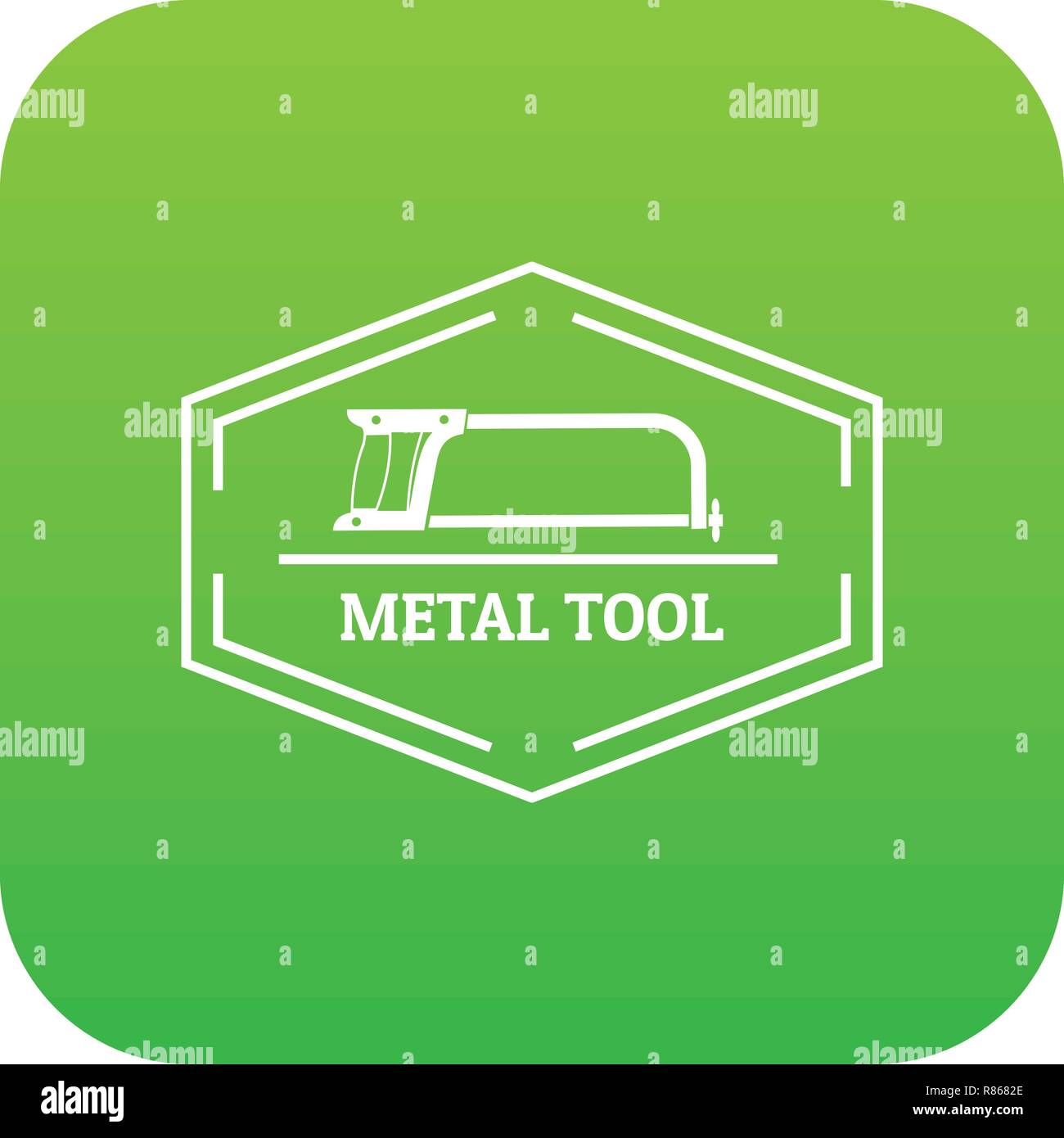 Metal tool icon green vector Stock Vector Image & Art - Alamy