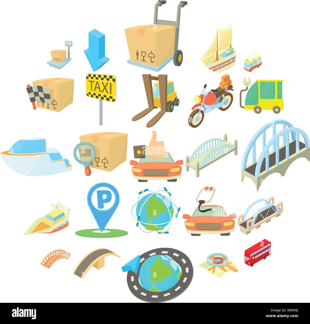 Moving to another city Stock Vector Images - Alamy