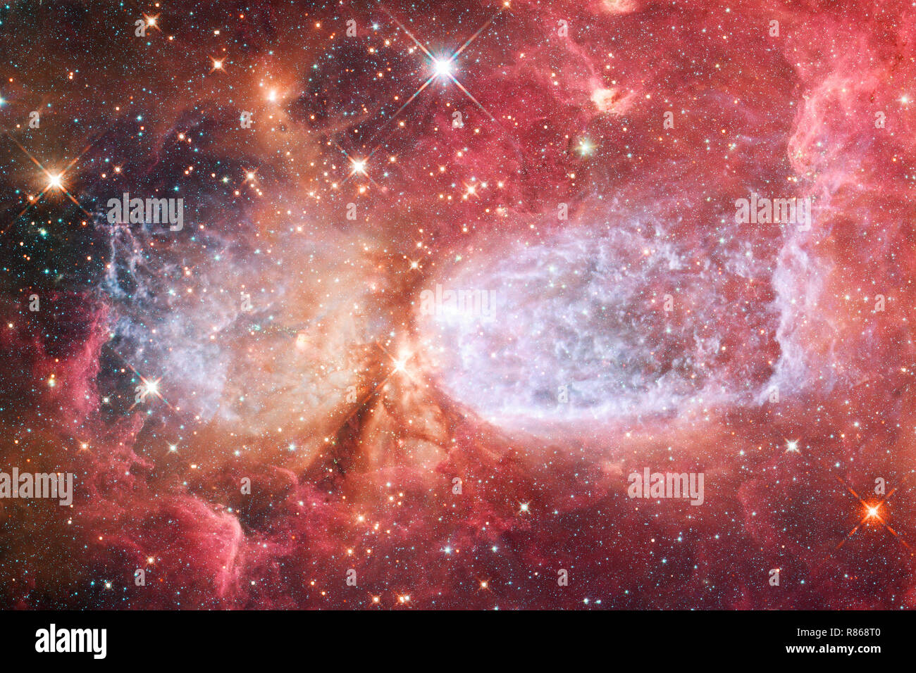 Nebulae an interstellar cloud of star dust. Elements of this image ...