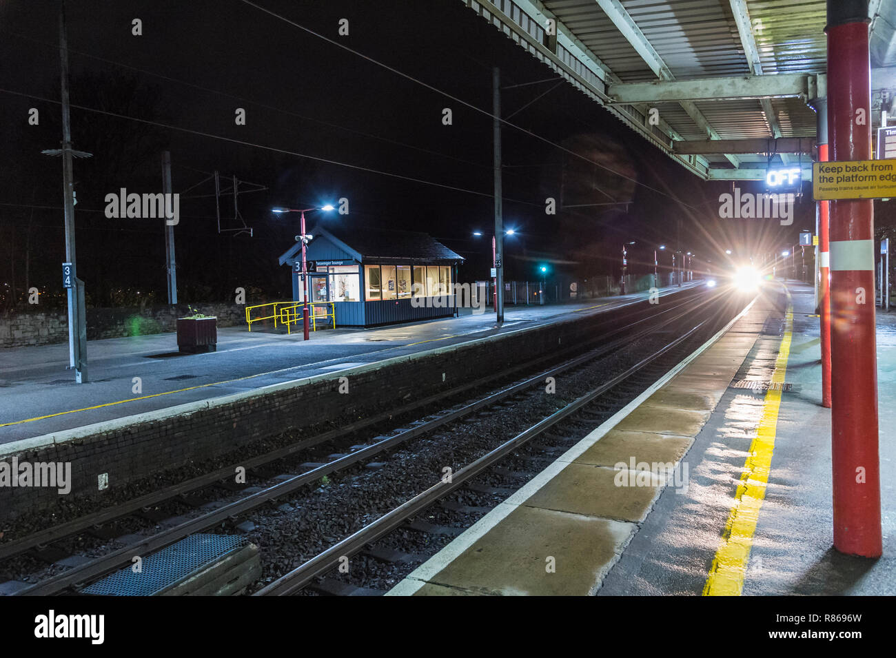 High speed train passing through hi-res stock photography and images ...