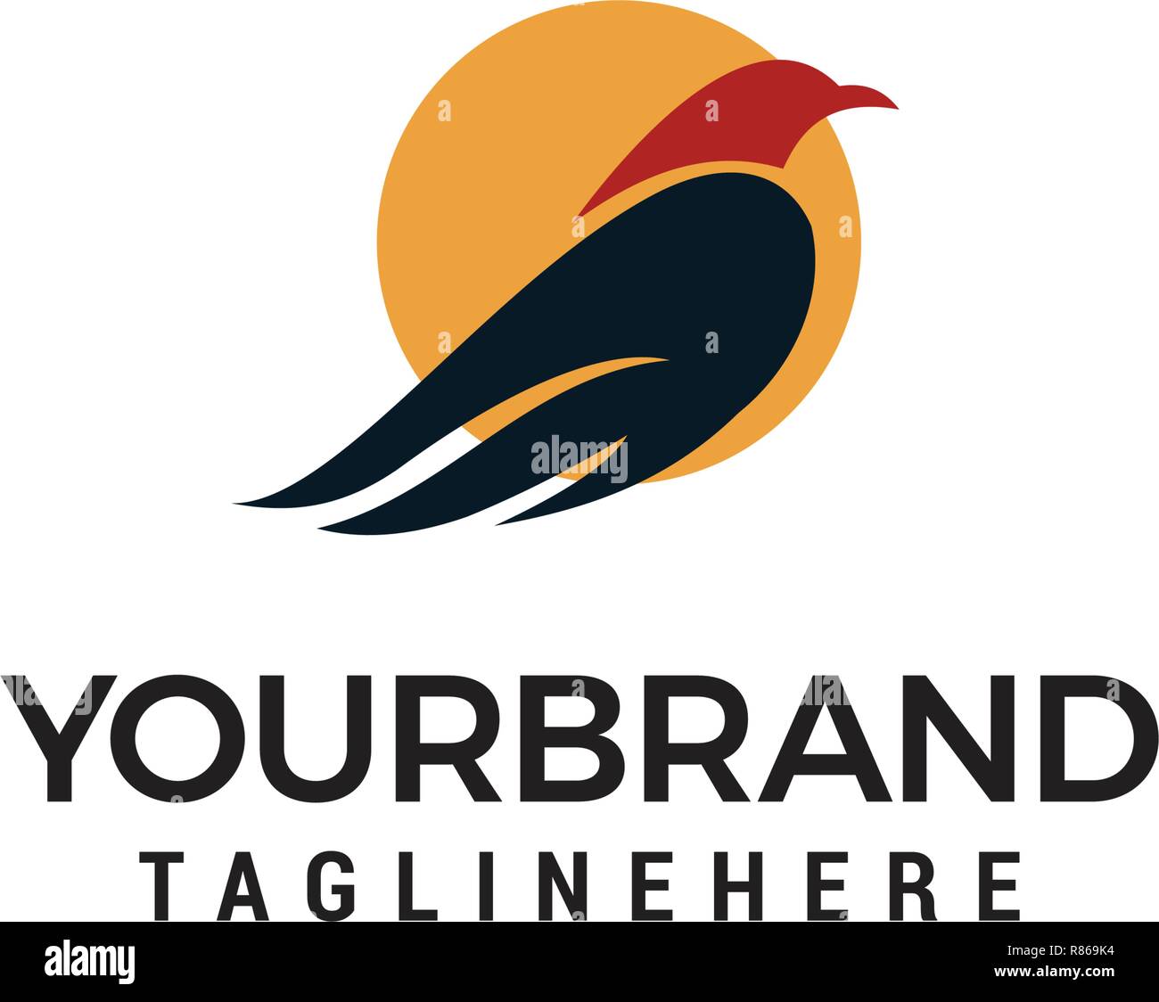 Vector sun icon logo Stock Vector Images - Alamy