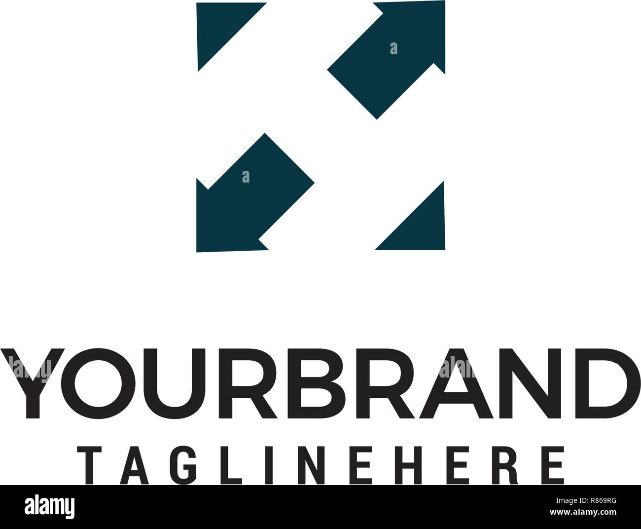 Abstract technology corporate arrows Stock Vector Images - Alamy