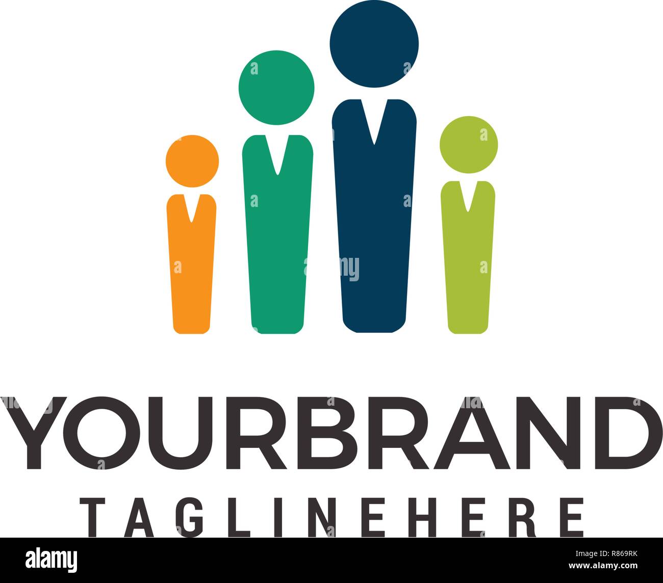 Group business people brainstorm Stock Vector Images - Alamy