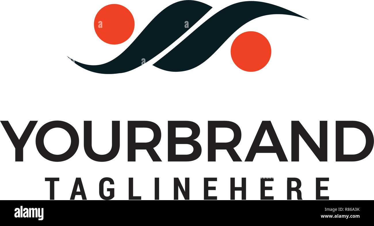 Community logo teamwork group hi-res stock photography and images - Alamy